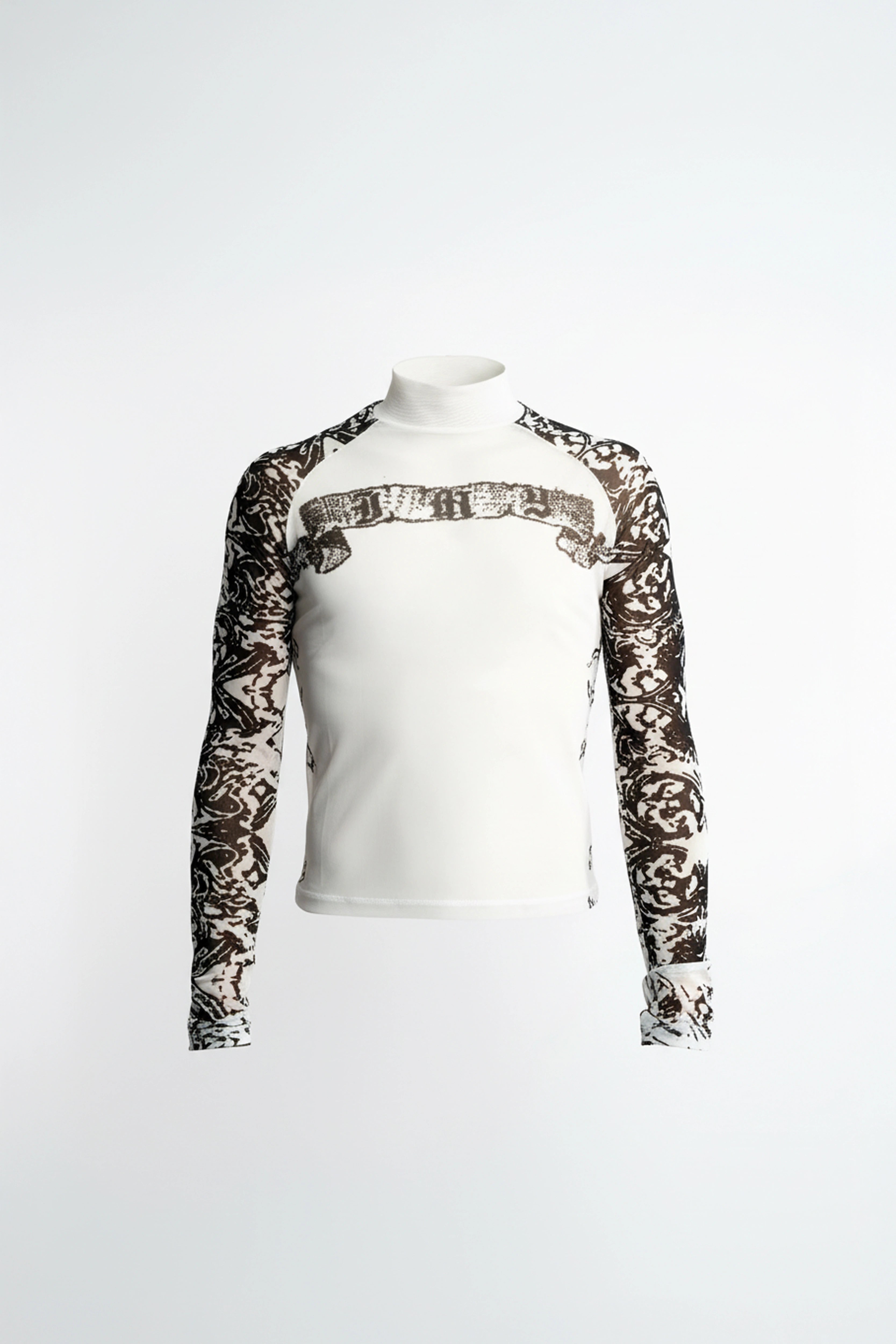 Sword Art Mesh Top White – FINE CHAOS